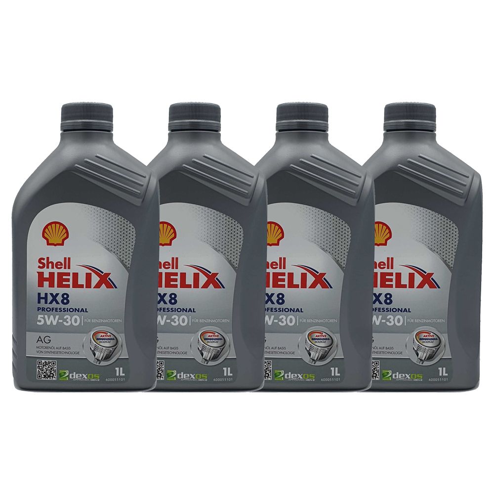 Shell Helix HX8 Professional AG 5W-30 4x1 Liter | R29916501