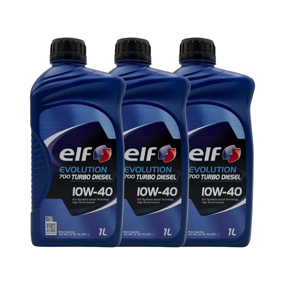 Elf Evolution 700 Turbo Diesel 10W-40 3x1 Liter | R29913143
