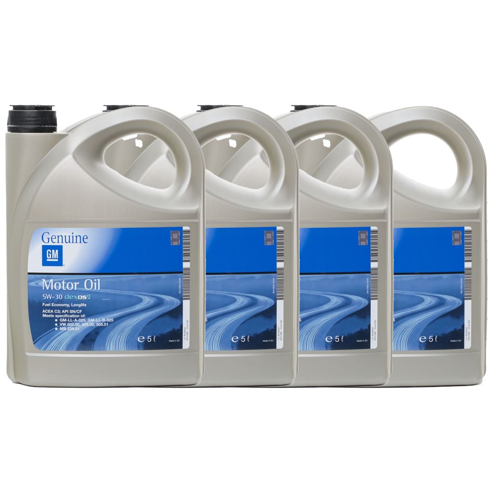 GM Dexos 2 5W-30 4x5 Liter | R27640414