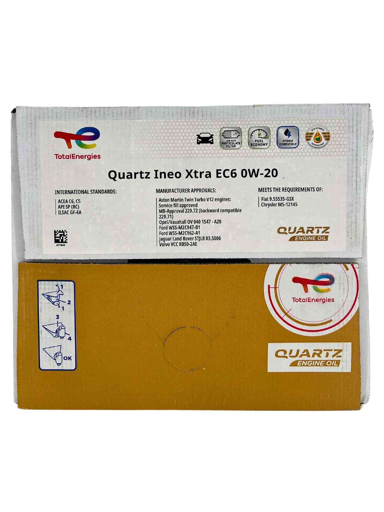 Total Quartz Ineo Xtra EC6 0W-20 20 Liter BAG-IN Box | R38491073