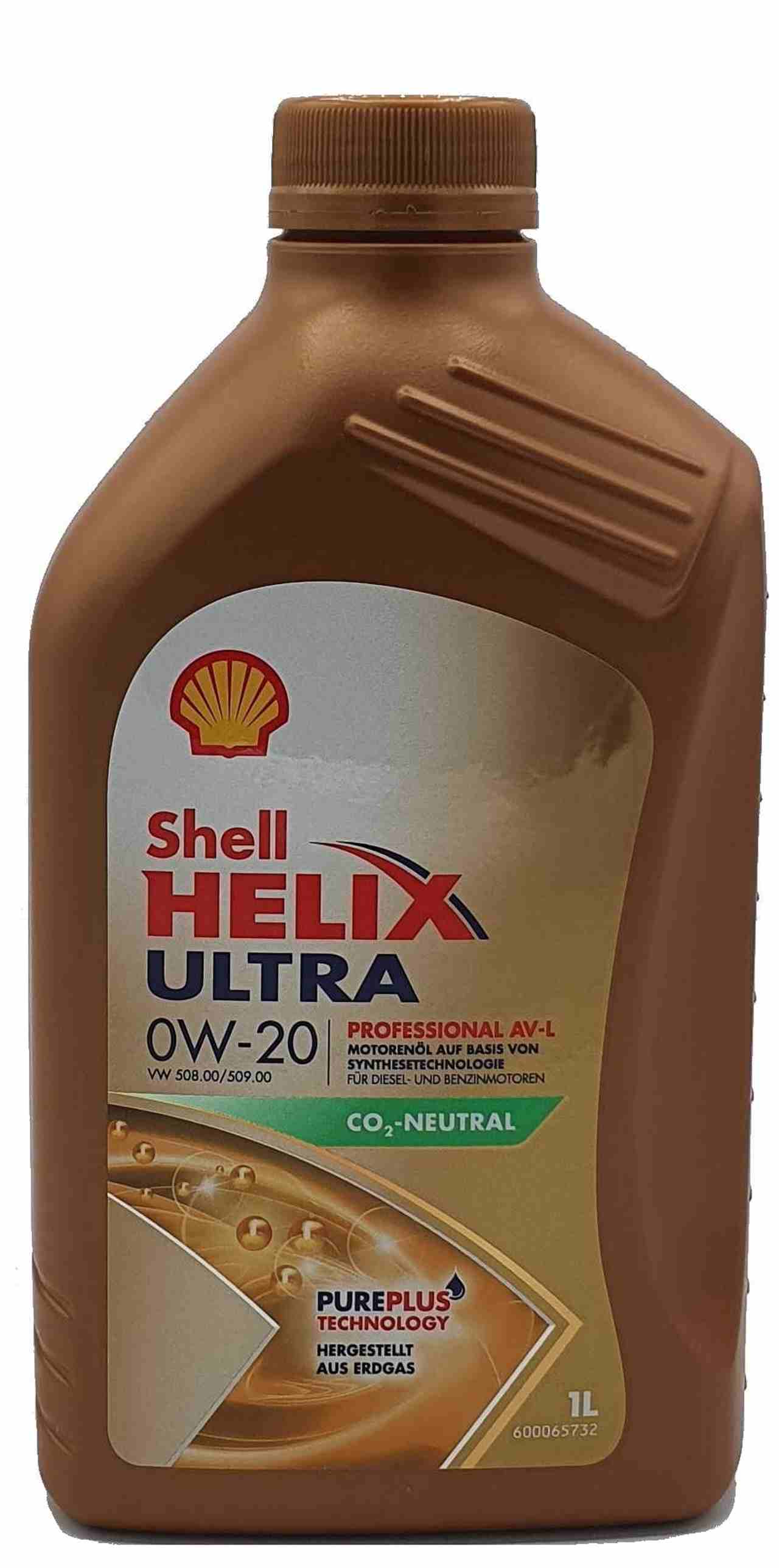 Shell Helix Ultra Professional AV-L 0W-20 1 Liter | R29794714