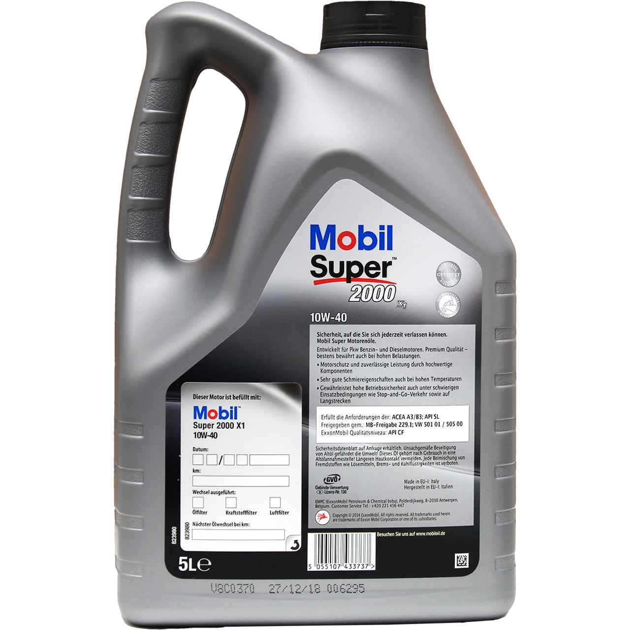 Mobil Super 2000 X1 10W-40 5 Liter | R27623207
