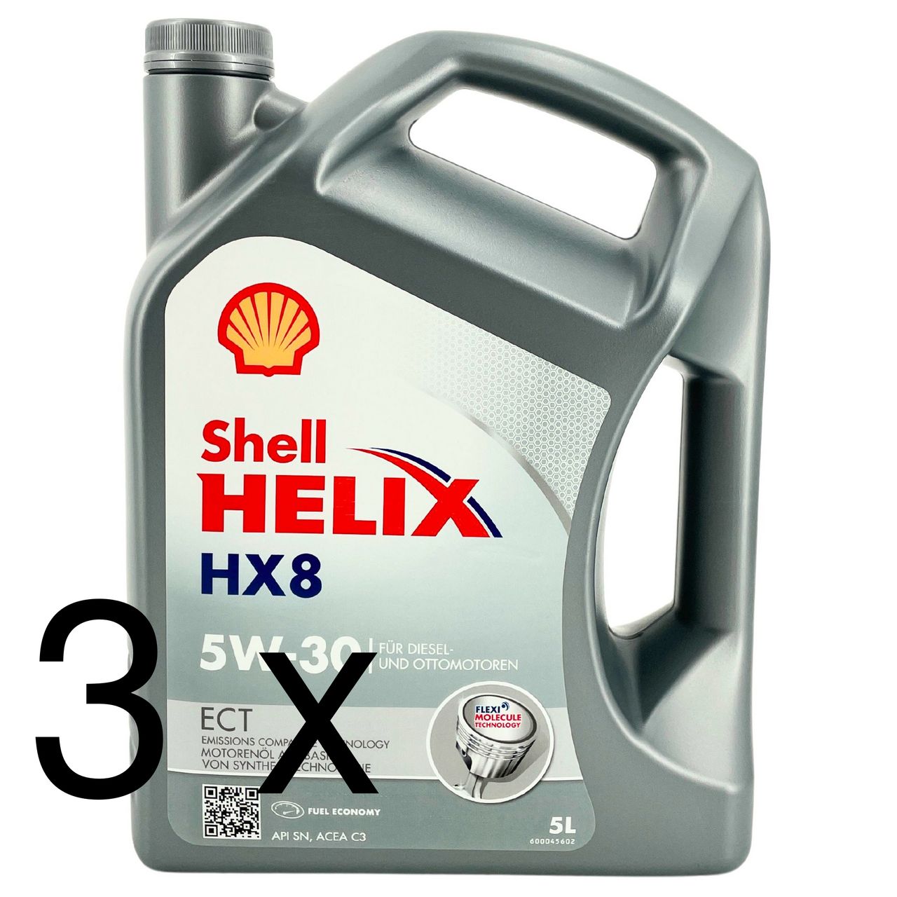 Shell Helix HX8 5W-30 ECT 3x5 Liter | R46018284