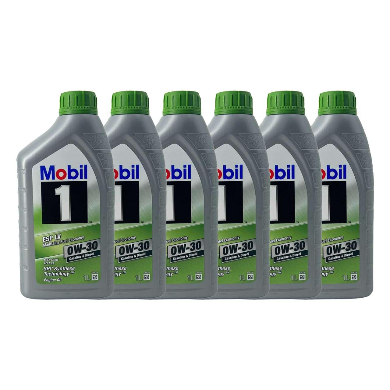 Mobil 1 ESP LV 0W-30 6x1 Liter | R27635299