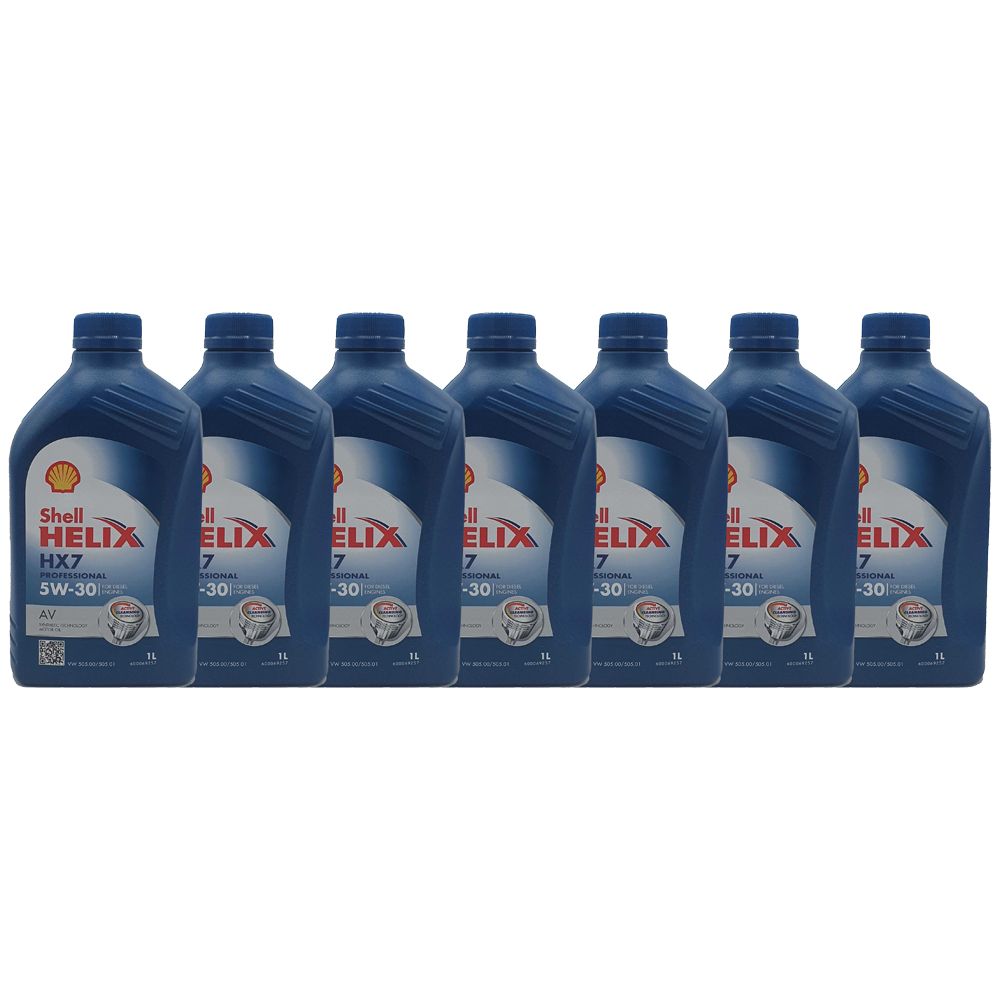 Shell Helix HX7 Professional AV 5W-30 7x1 Liter | R29916007