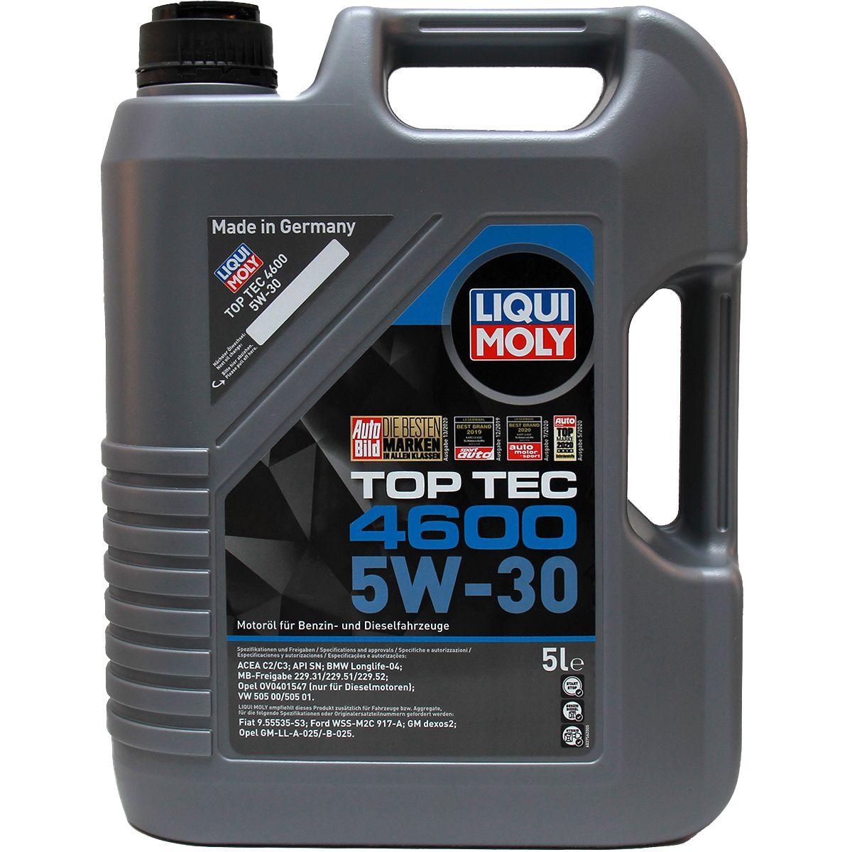 Liqui Moly Top Tec 4600 5W-30 5 Liter | R27619488