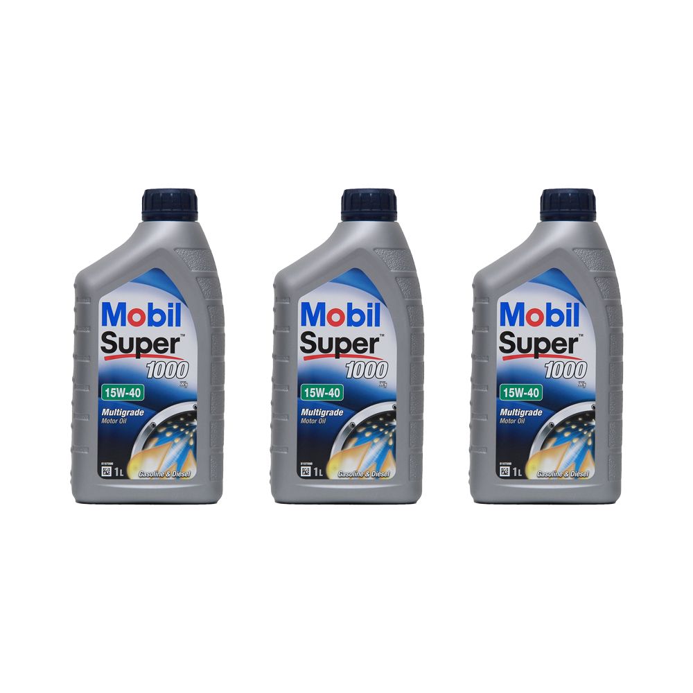 Mobil Super 1000 X1 15W-40 3x1 Liter | R27639777