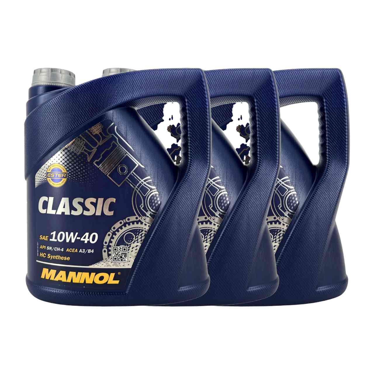 Mannol Classic 10W-40 3x4 Liter | R38073637
