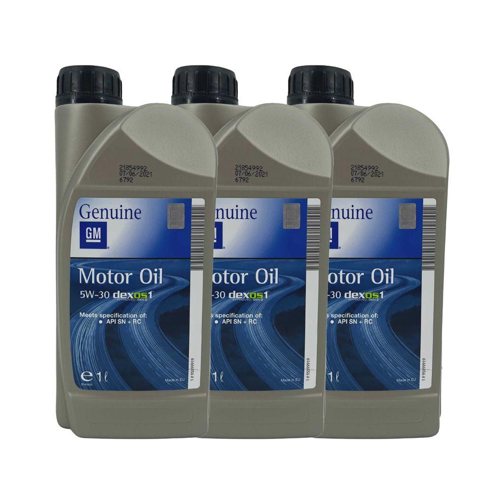 GM Dexos 1 GEN 3 5W-30 3x1 Liter | R29918216