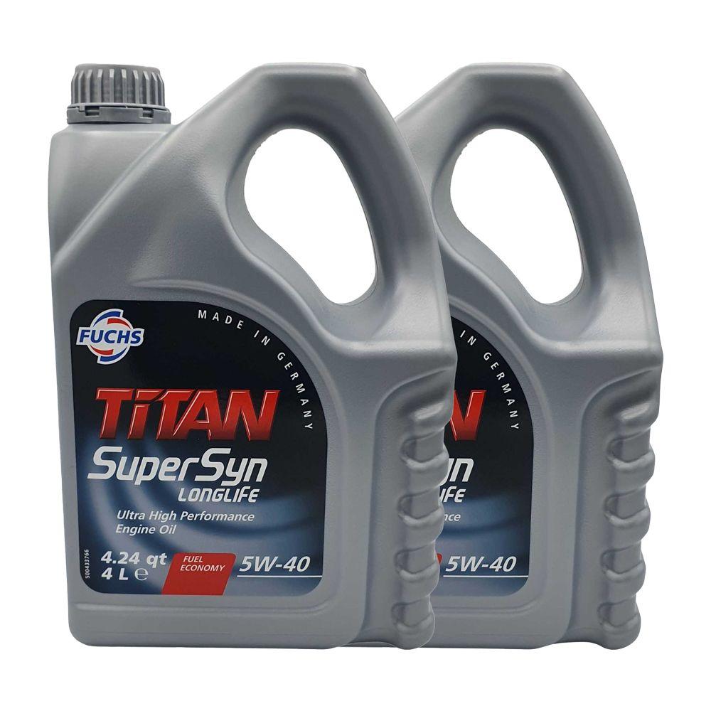 Fuchs Titan Supersyn Longlife 5W-40 2x4 Liter | R29909024