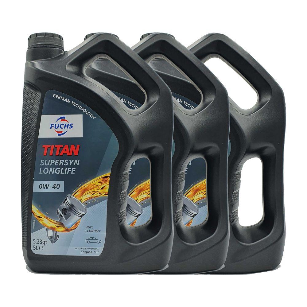 Fuchs Titan Supersyn Longlife 0W-40 3x5 Liter | R27637089