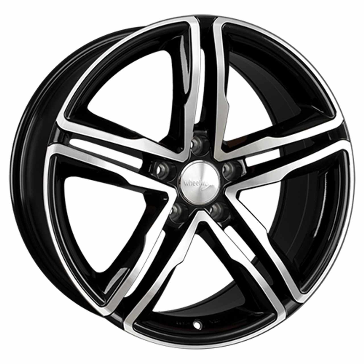 WHEELWORLD-2DRV WH11 schwarz hochglanzpoliert 9.0Jx20 5x112 ET37 ...