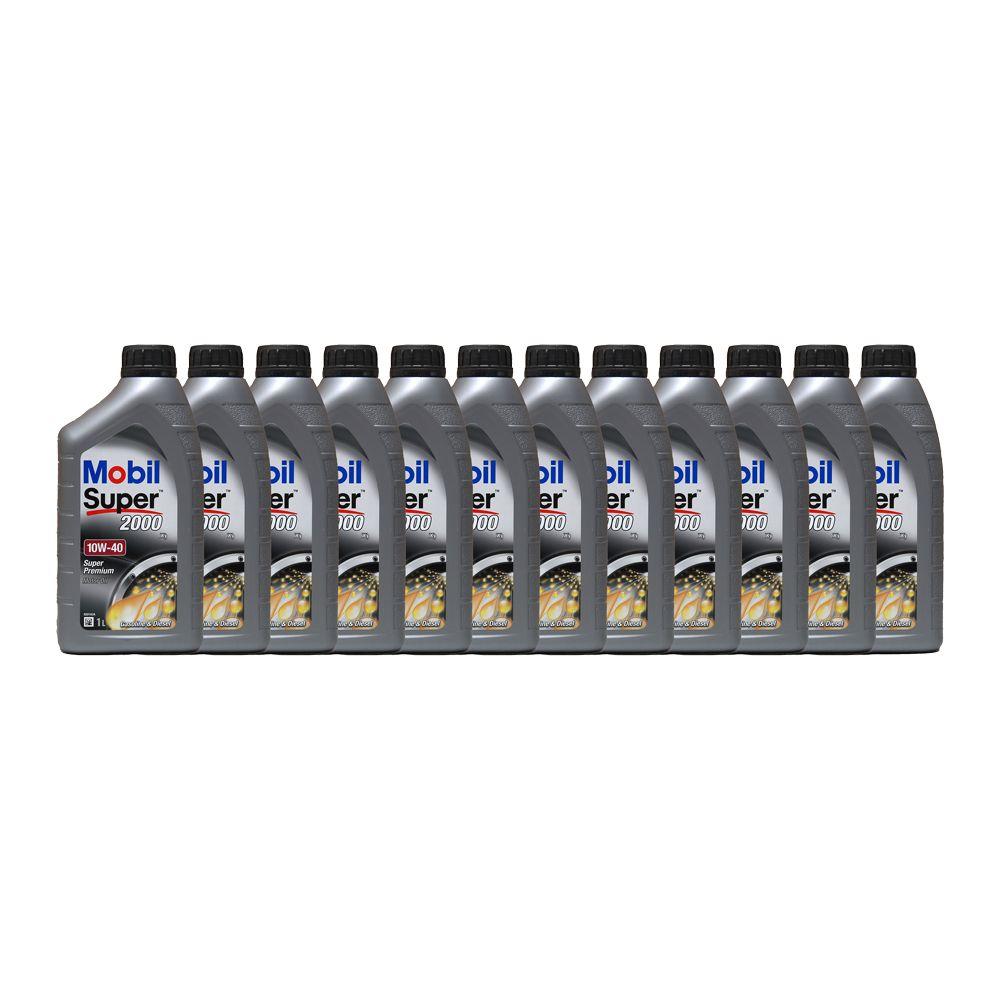 Mobil Super 2000 X1 10W-40 12x1 Liter | R29907583
