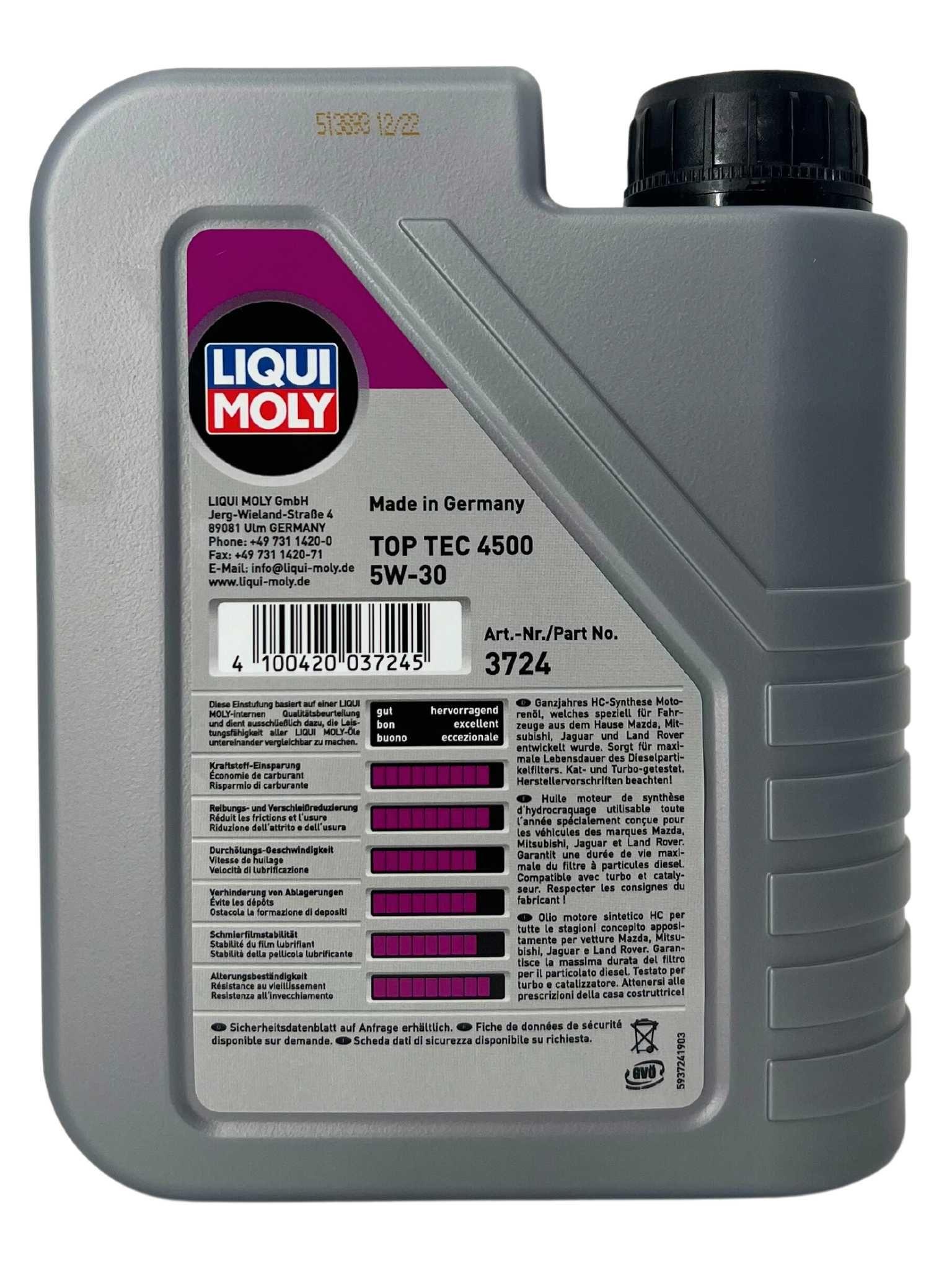 Liqui Moly Top Tec 4500 5W-30 1 Liter | R27619467