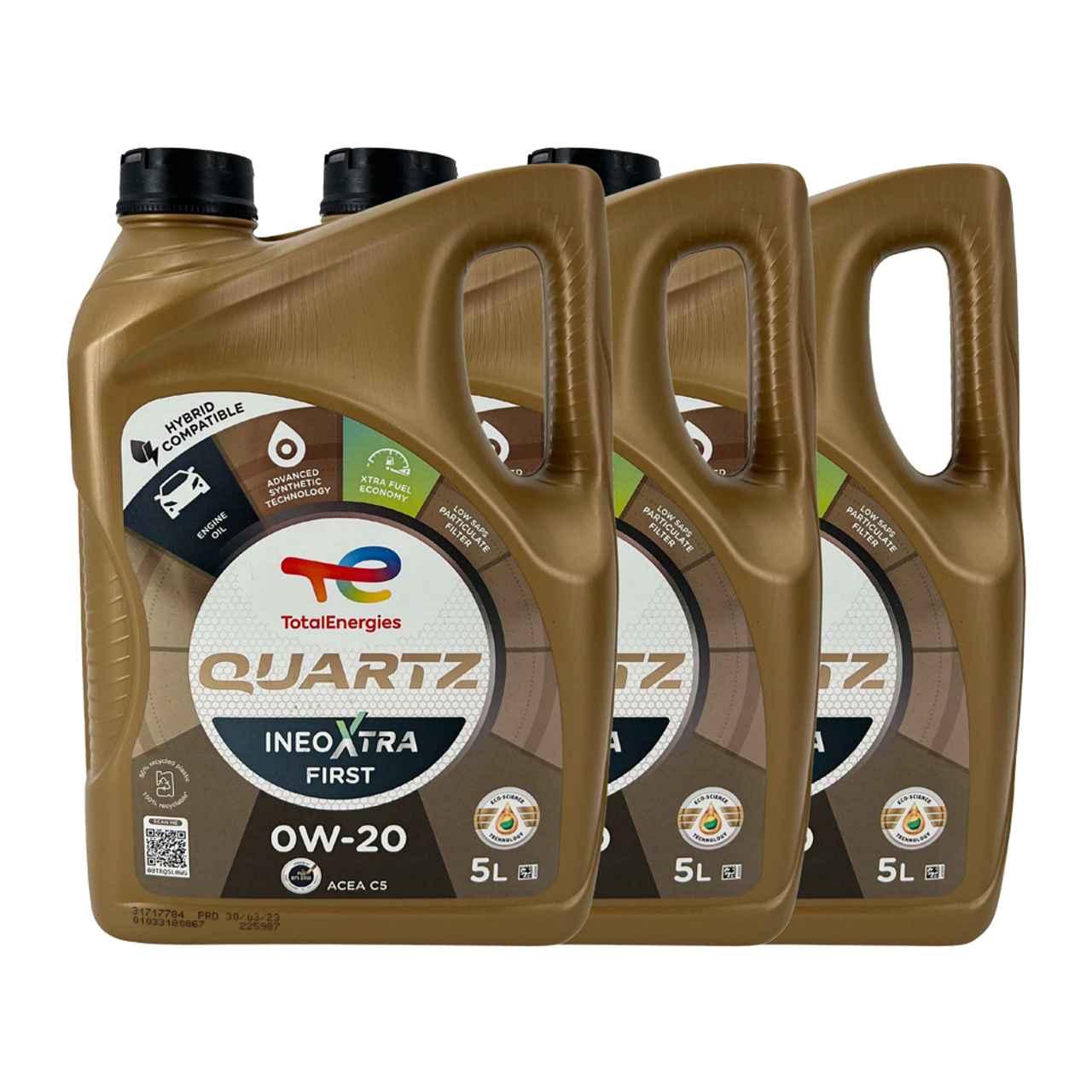 Total Quartz Ineo Xtra First 0W-20 3x5 Liter | R38078315