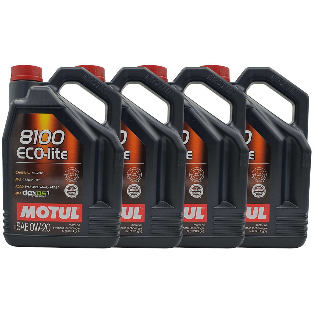 Motul 8100 Eco-Lite 0W-20 4x5 Liter | R29905769